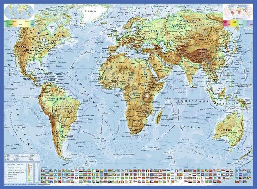 Political Map of the World (300 bita) » Spilavinir